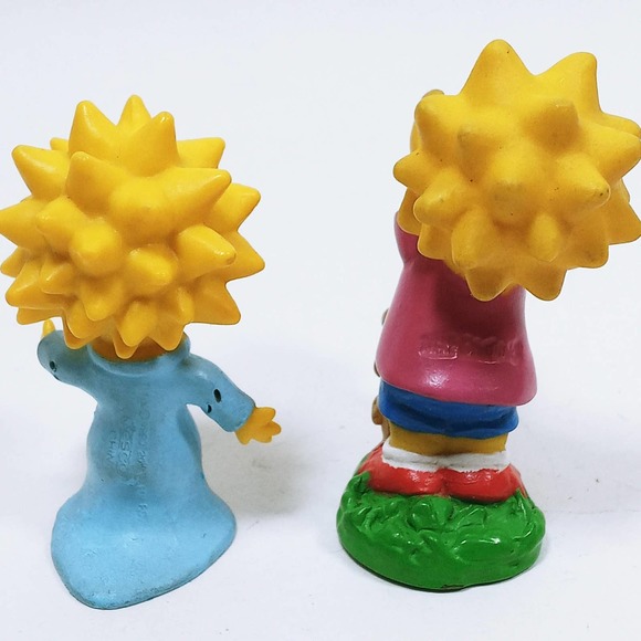 Simpson | Toys | Vintage Simpsons Toys Homer Bart Lisa Pvc Figures Set ...